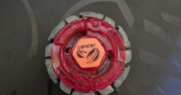 Takaratomy Beyblade Dark Cancer Used