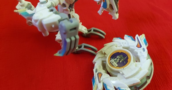 Takara Beyblade Hayate With Figure Used