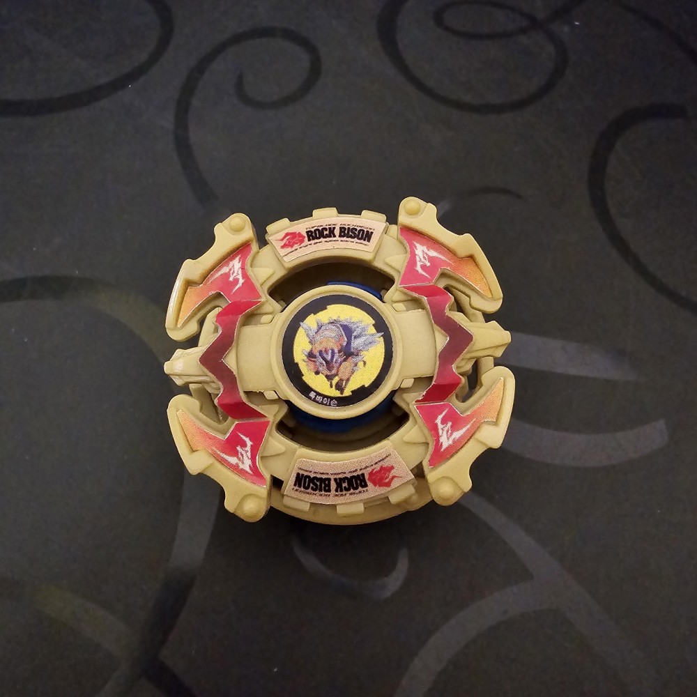 Takara Beyblade Rock Bison Used